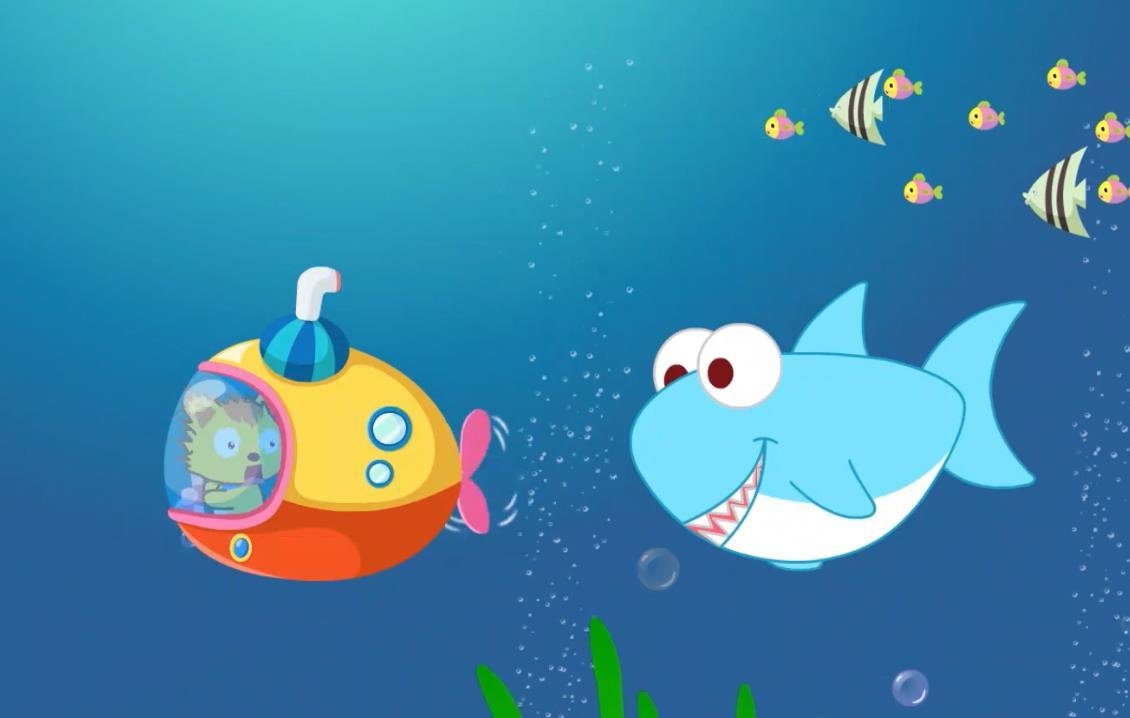 猫小帅画画 第7集 鲨鱼简笔画