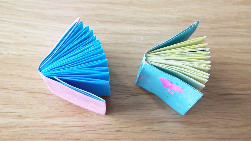 如何折纸简单的笔记本,用一张A4纸就能折出漂亮的小书本