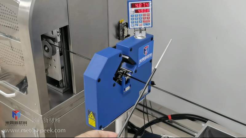 米同生产PEEK黑色耐高温套管PI精密医用导管