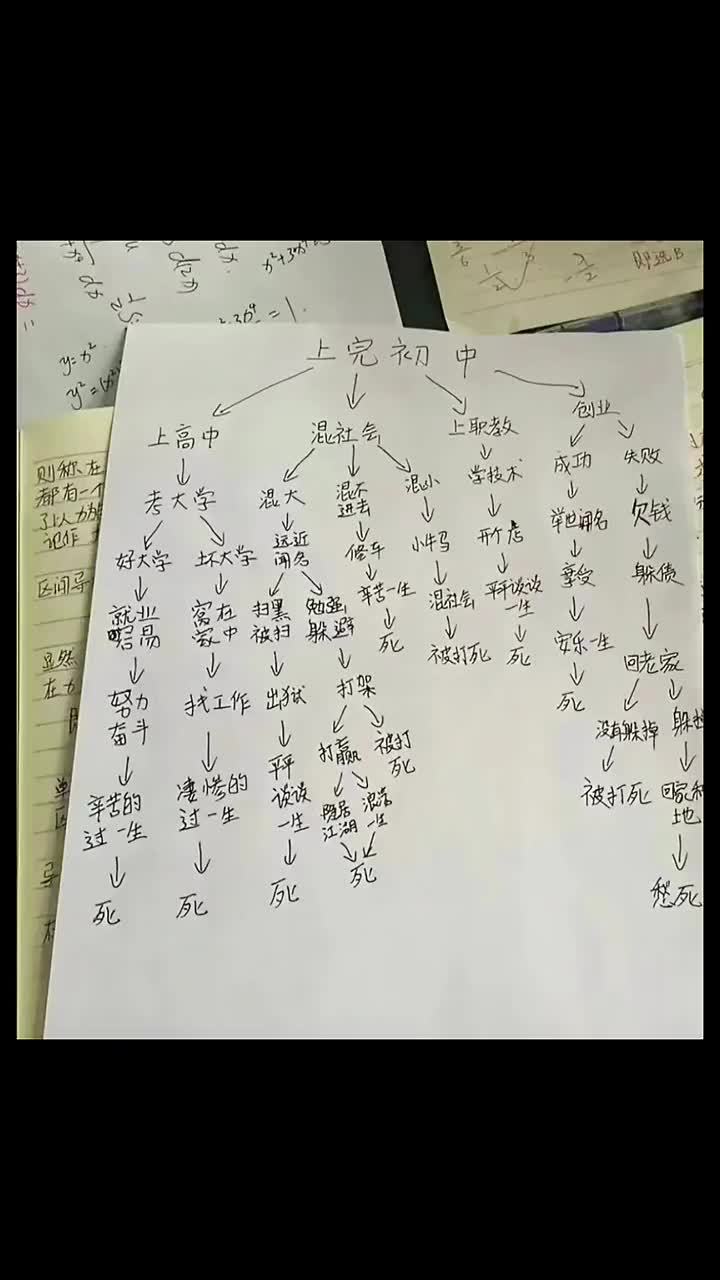 人生规划图已经画好了你准备走哪一条