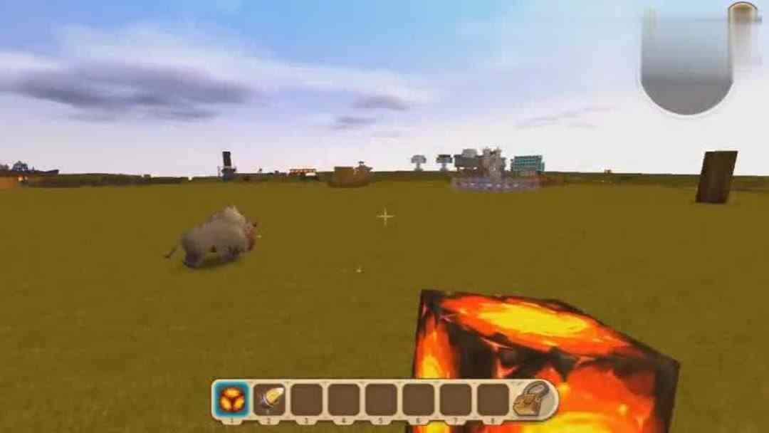 迷你世界:闪现方块能够传送任意位置,一秒钟改变你的方位.