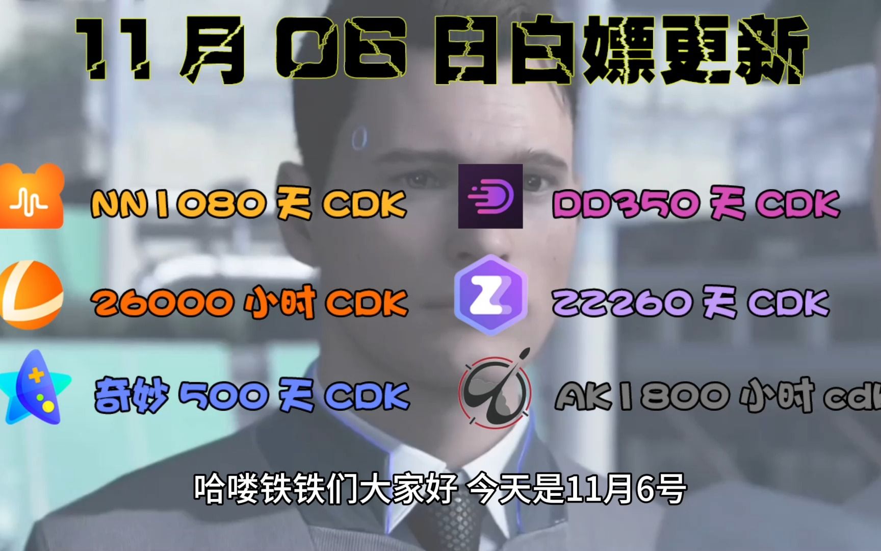 白嫖[11月06日]最新免费365天加速器兑换码推荐!NN/雷神/DD/奇妙/AK...