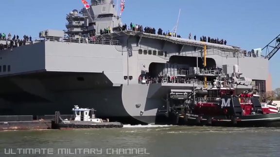 航母福特号航空母舰开始试航