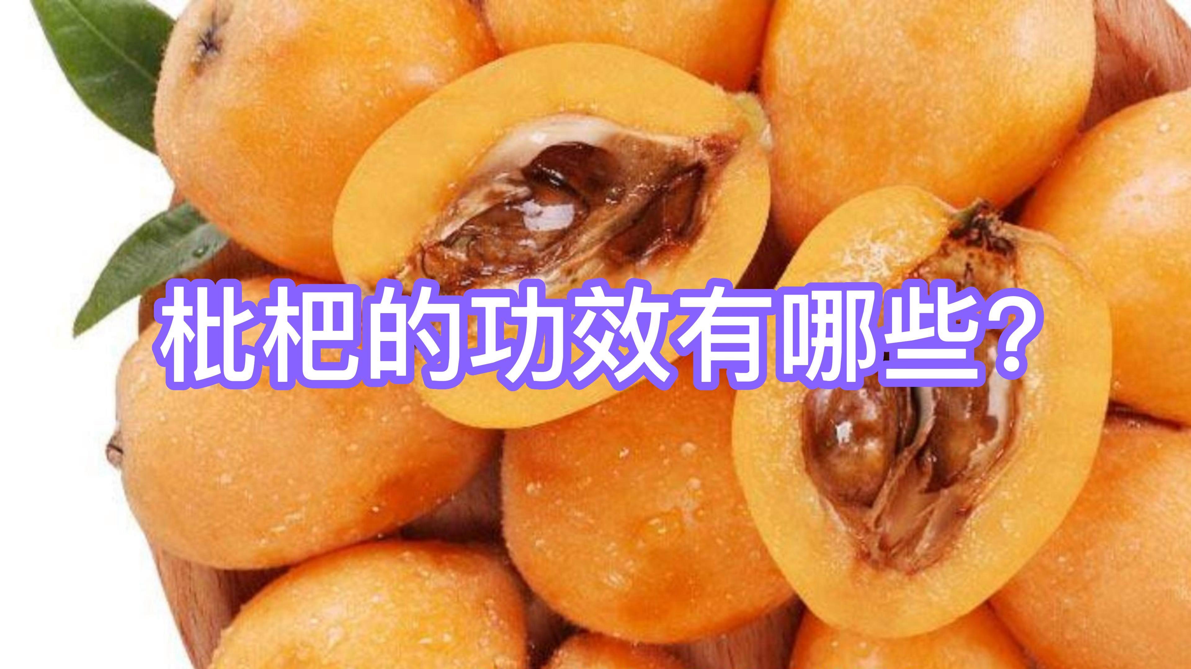 枇杷的功效有哪些?