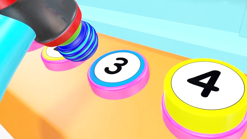 不同数字对应不同数量的模型