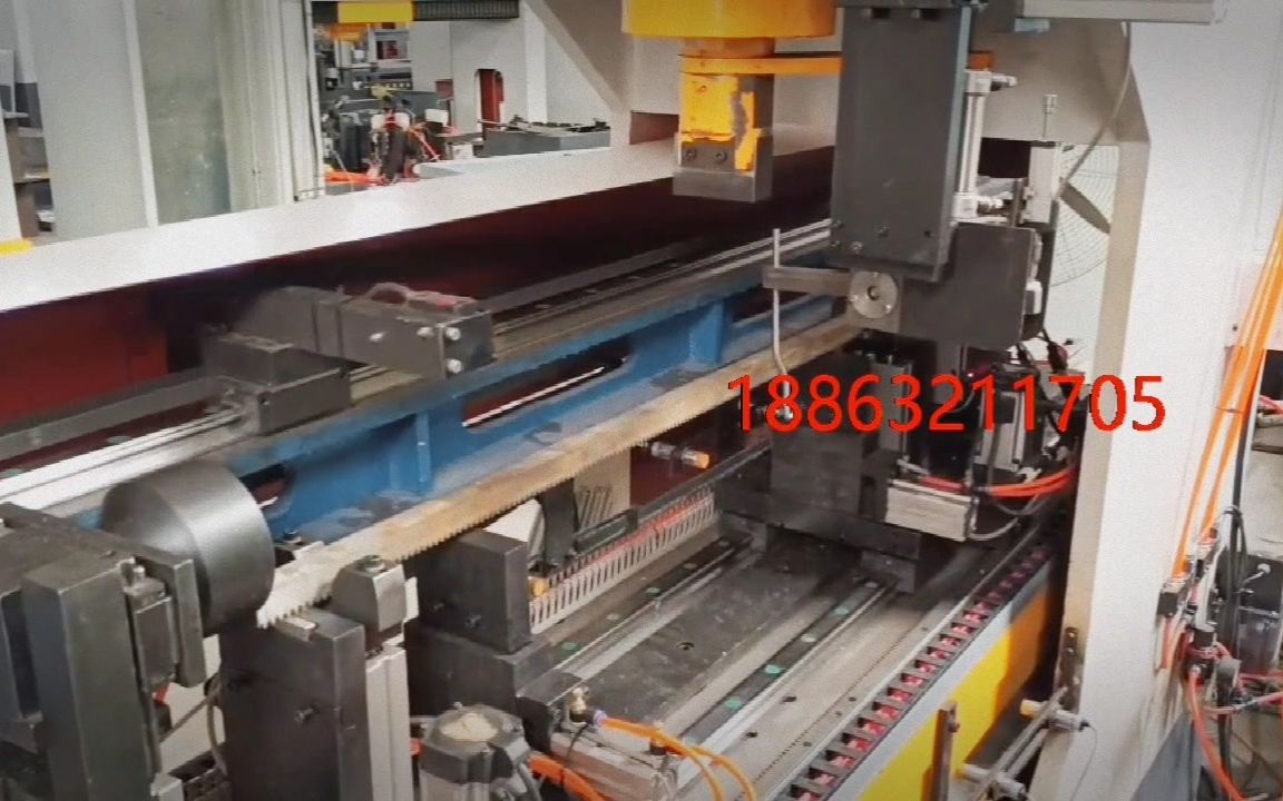 齿条导轨智能高科技校直机激光扫描检测 电脑控制压头行程