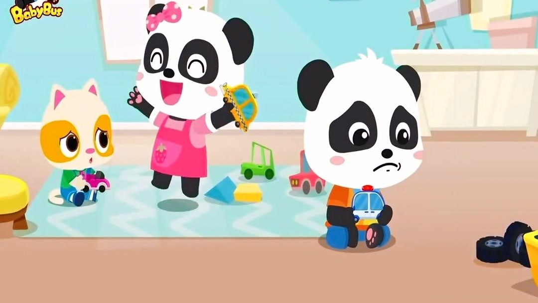 宝宝巴士:小汽车比赛,儿童动画片