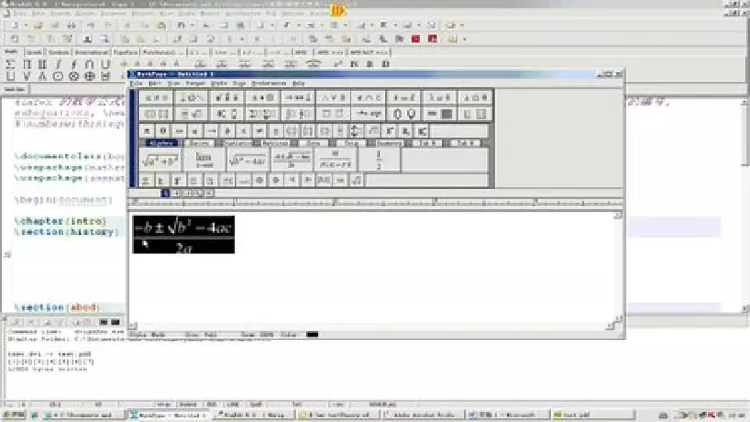 5-LaTeX数学公式编辑1