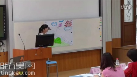 学前三组幼儿中班语言活动课例《小乌龟放风筝》说课及模拟教学【黄...