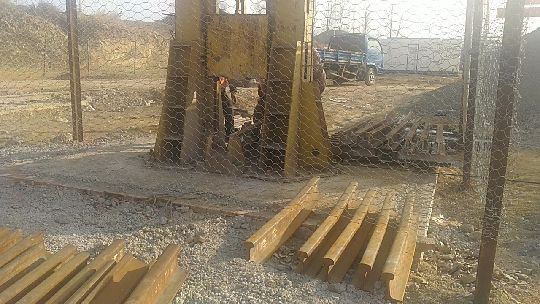 钢轨无缝焊落锤接检测试验