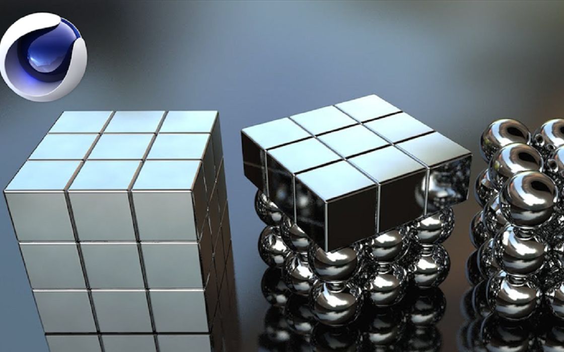 魔方c4d教程(c4d动画加材质教程)(工程文件见评论)