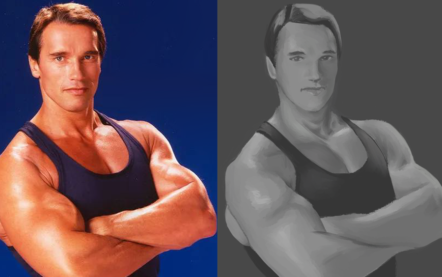 【PS板绘】画个大肘子玩玩【练习向】