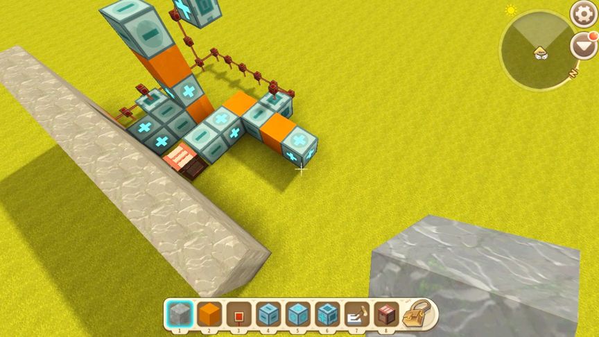 迷你世界-教大家制作会隐藏的储物箱!