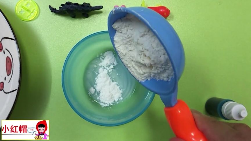 简单用家里两种材料DIY制作橡皮泥,无硼砂胶水,快速成形还好玩