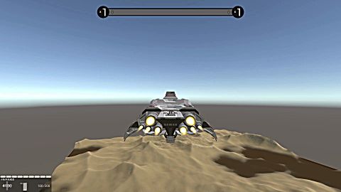 战地模拟器搞笑实况 久菜不菜 第32集 测试外星战舰的威力,巨型的体积...