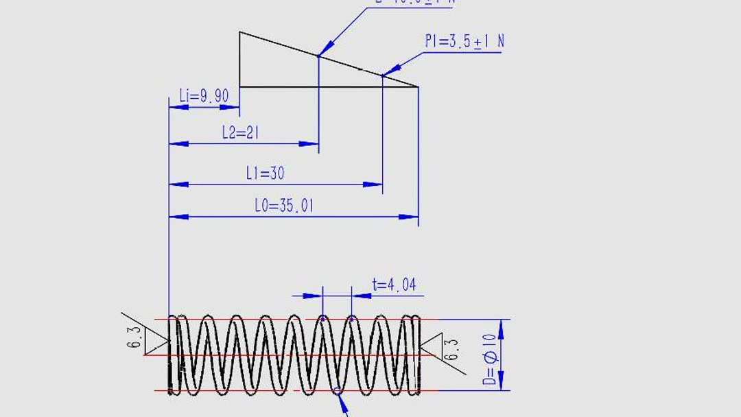 弹簧 我是这样设计的