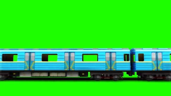 火车#画中画 #绿幕素材