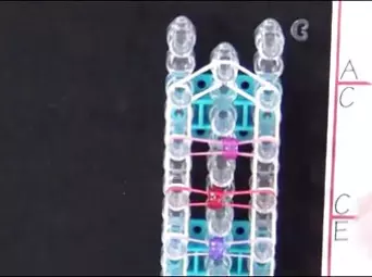 彩虹织机rainbow loom皮筋编织 珠梯手镯 初阶教程 丁冬堂