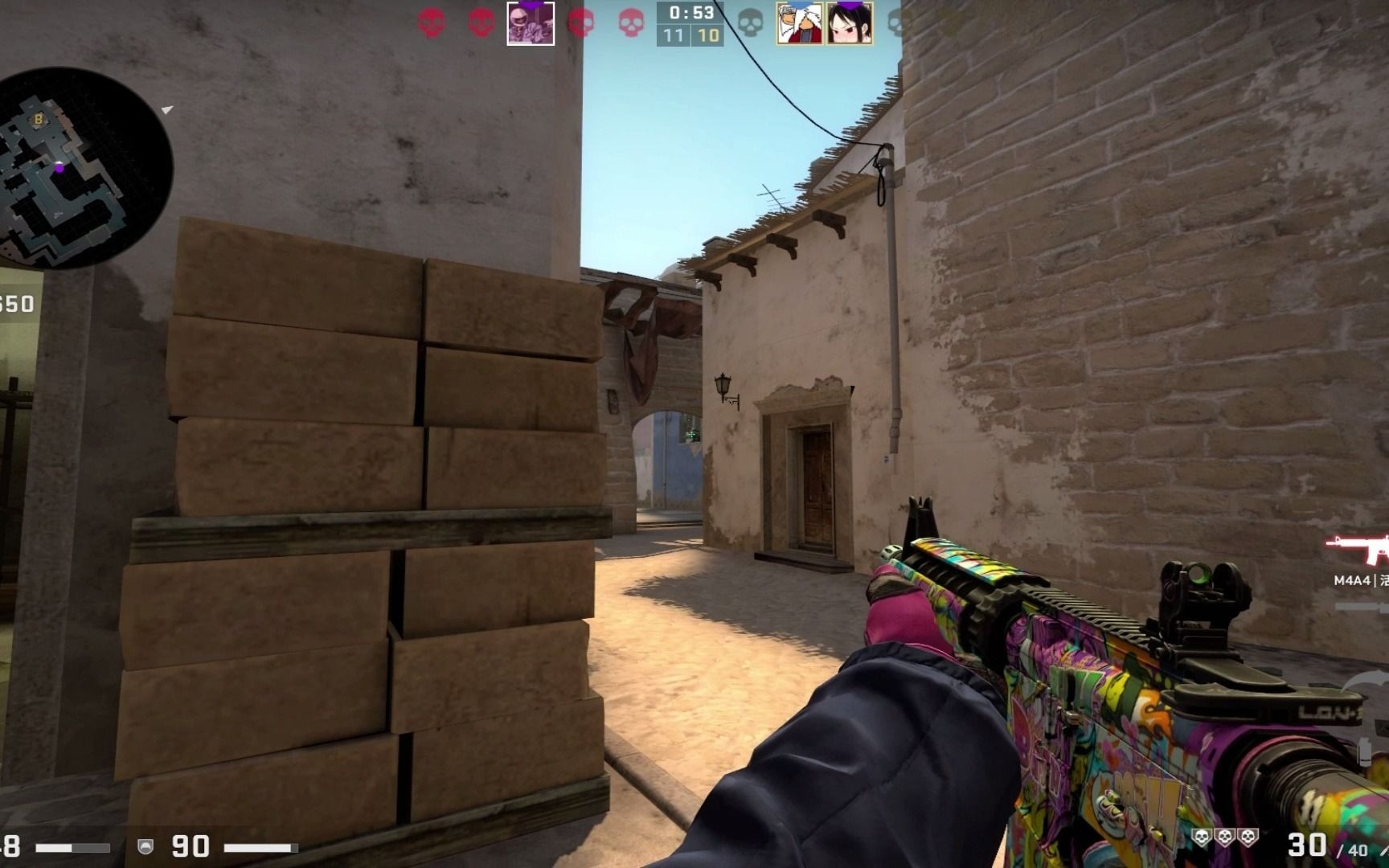 【CSGO】5E 3000分の初中生枪法有多变态
