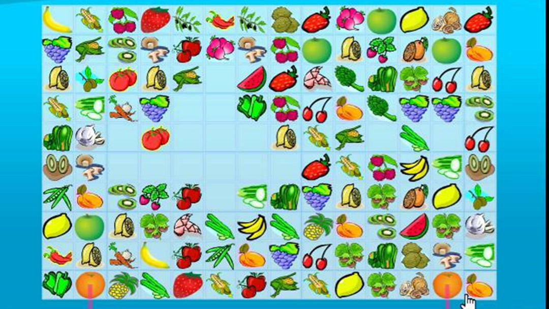 【妞妞侠】 修心养性 果蔬连连看小游戏