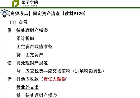 【45分钟轻松搞定初级不定项选择题】-初级会计实务第5讲:固定资产(下)