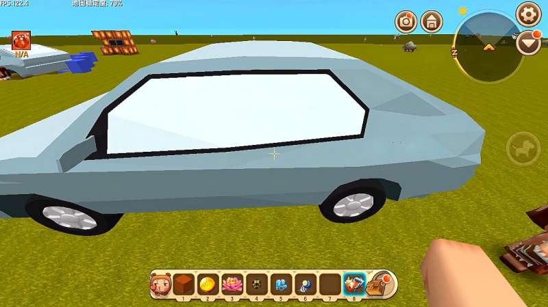 迷你世界:召唤豪华小汽车教程,还能在马路上行驶!