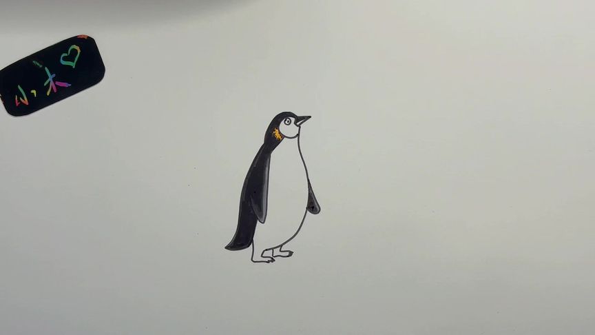 简笔画小动物简笔画 家长和小朋友一起画起来 #儿童简笔画