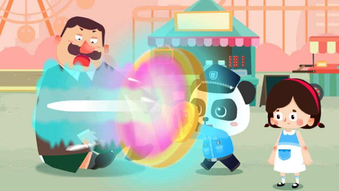 不让陌生人摸我 宝宝巴士安全知识教育游戏