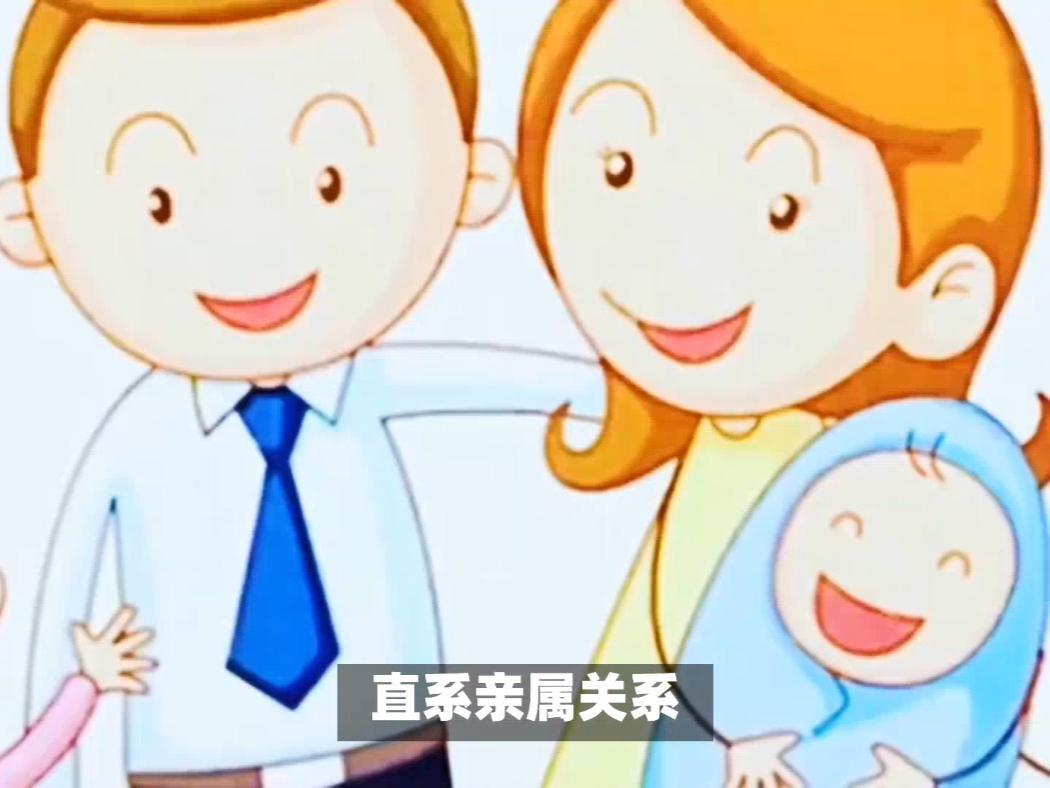 直系亲属关系,不知道怎么定义?一览表帮你整理好了 #传统文化