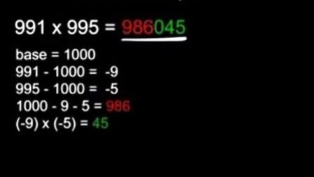 超级难懂的牛人计算法