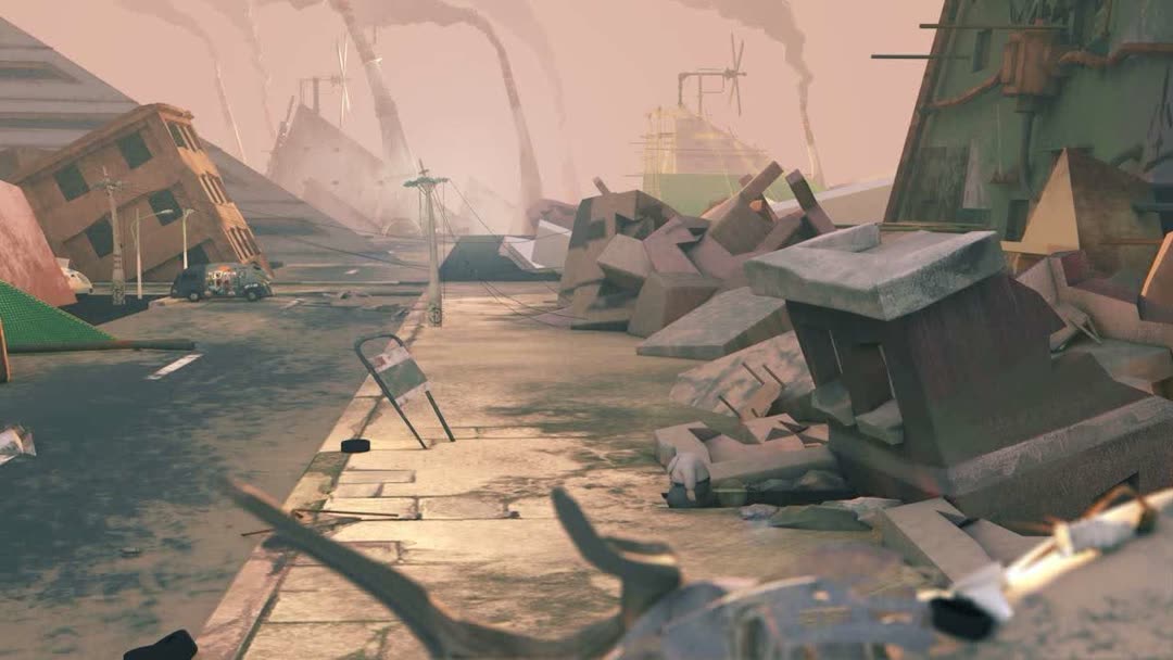 西安美院环保反思动画获奖短片《尘》