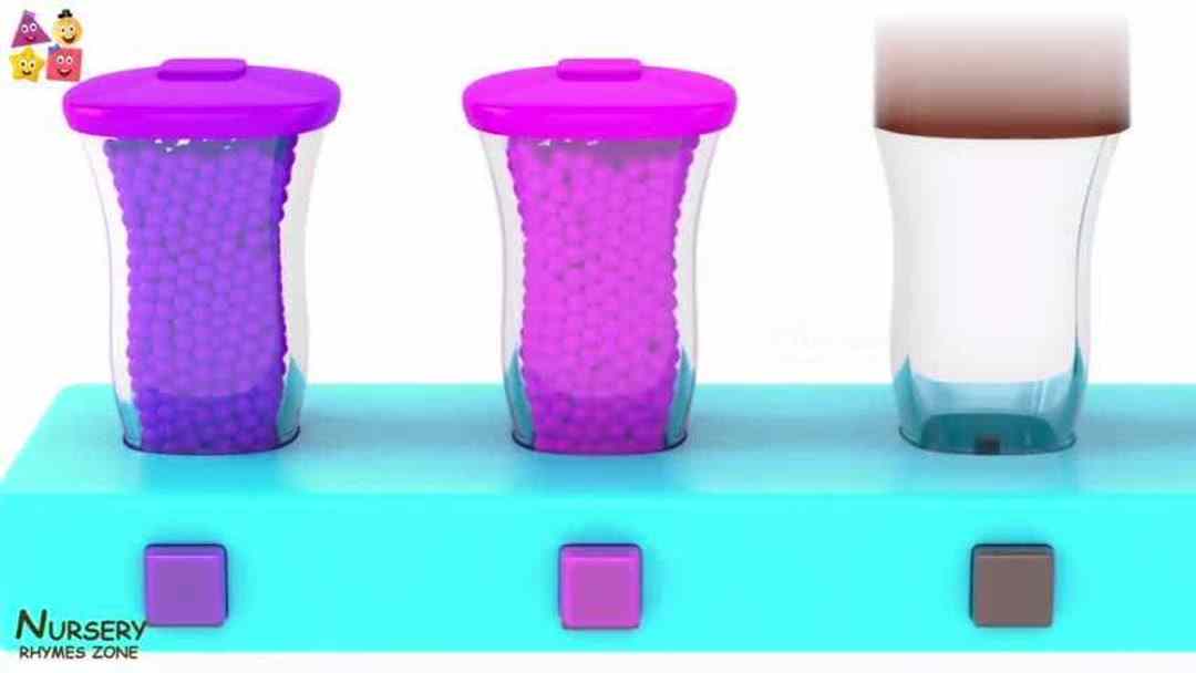 亲子早教益智动画3D保鲜盒里装满了彩色糖果呢