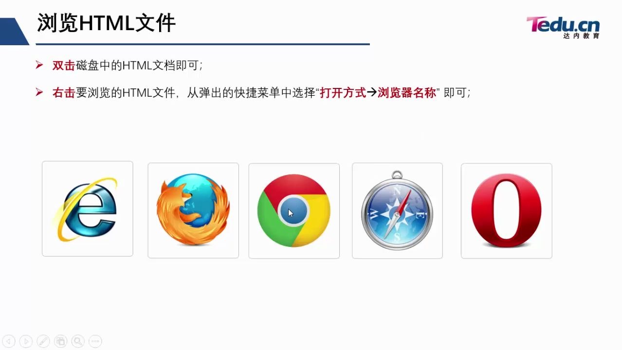 达内教育PHP课程-浏览HTML文件
