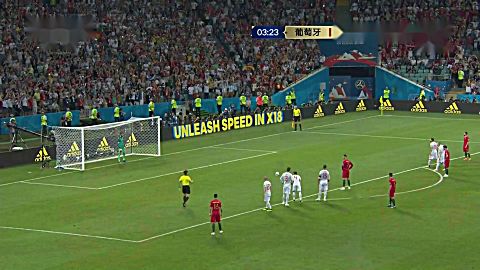 2018俄罗斯世界杯B组小组赛第1轮葡萄牙对阵西班牙 比赛射门得分