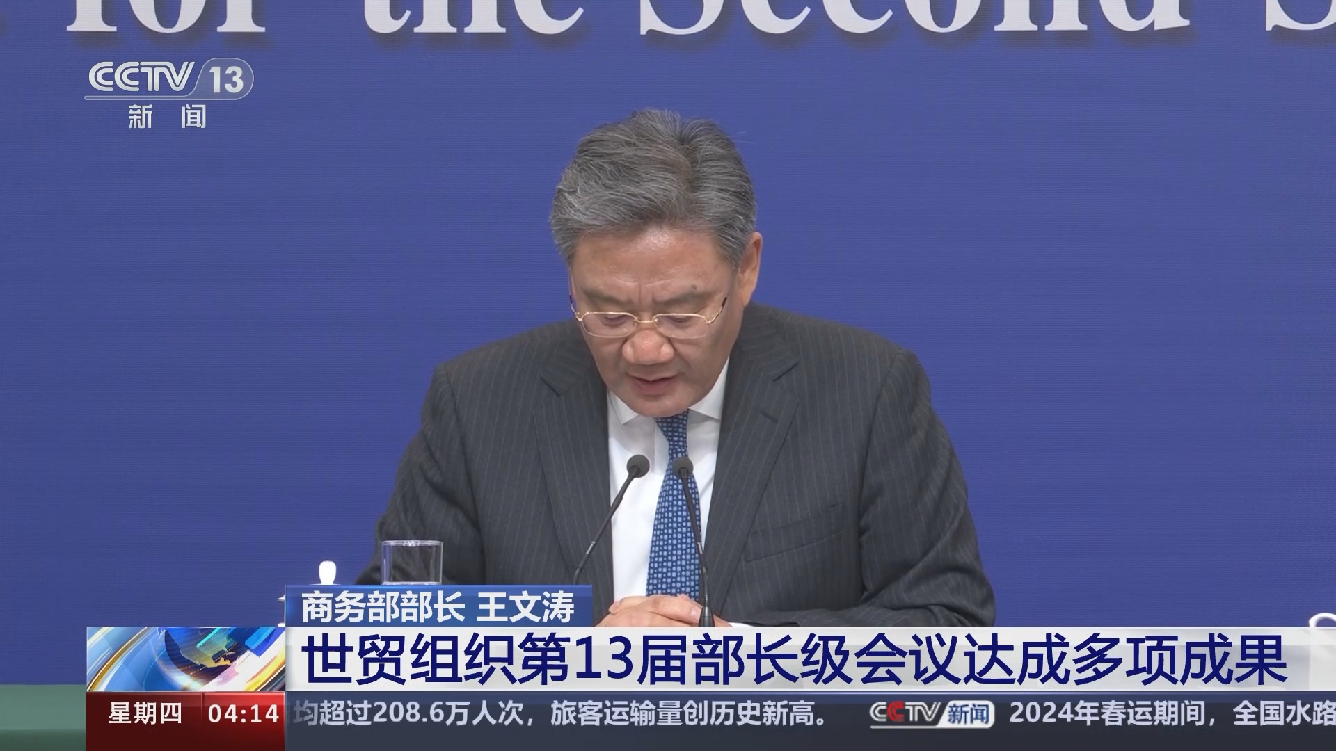 [新闻直播间]十四届全国人大二次会议举行经济主题记者会 世贸组织第...