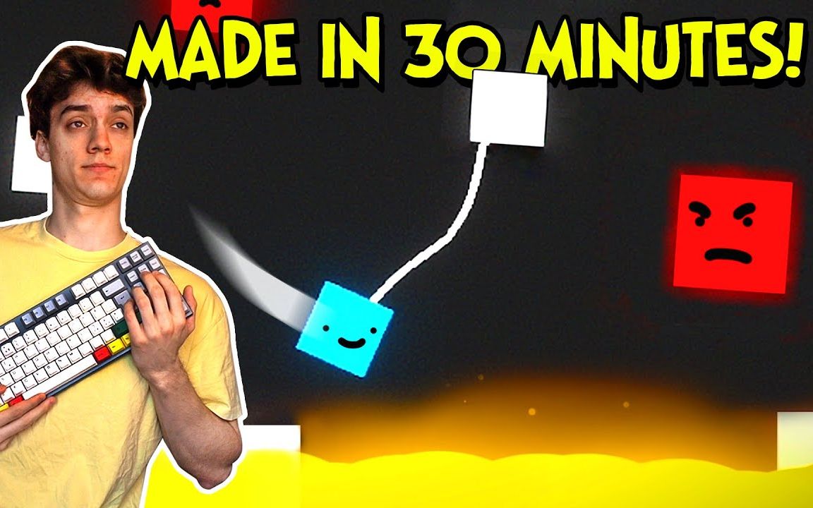 【搬运】30分钟制作一款游戏(Unity)! | Making a Game in 30 Minutes