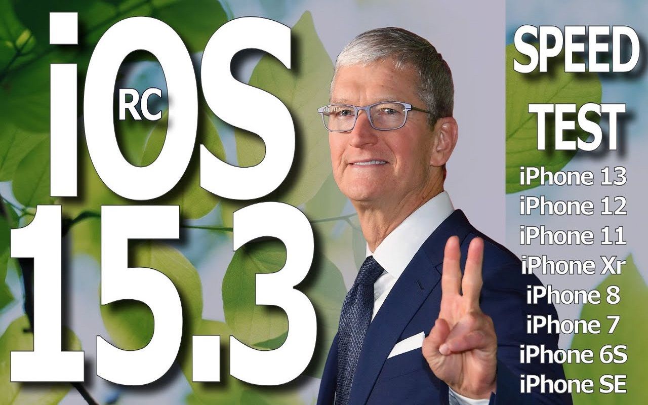 iOS 15.3 RC vs iOS 15.2.1 速度对比测试(SE,6S-13)