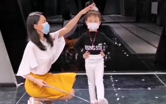 零基础学模特|少儿模特|基本功训练