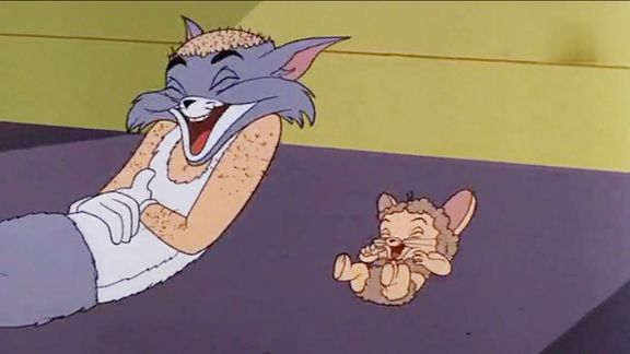 猫和老鼠:这一段真是和谐,汤姆和杰瑞在一起,都没有打架