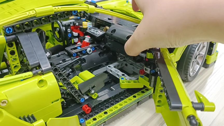 沉浸式看积木#拼装模型 #积木 #汽车模型 #模型 #拼装积木