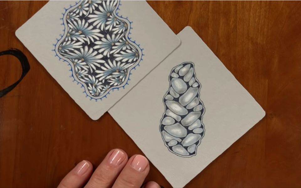 禅绕画官方教学项目(No. 07 Day5) - 12 Days of Zentangle