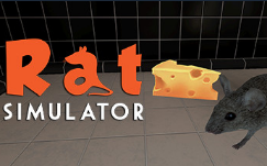 【P哥解说】《Rat Simulator》老鼠模拟器,你见过能喷毒的小耗子吗