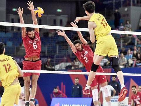 [排球]进攻不利 中国男排不敌伊朗遭遇连败