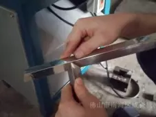 方管切V字型口机器模具
