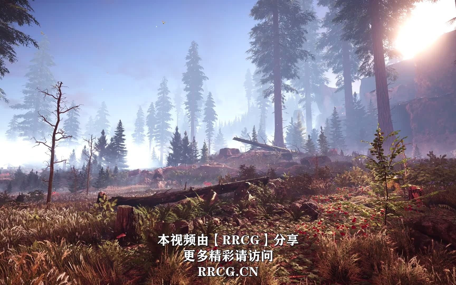 大自然森林地形场景关卡生成器工具Unity游戏素材资源