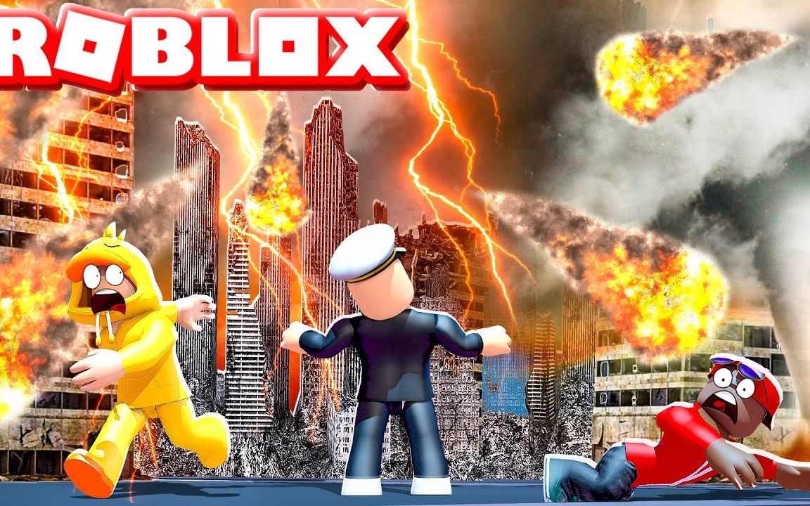 Roblox自然灾害模拟器:我在罗布乐思大楼遭遇了地震!小飞象解说