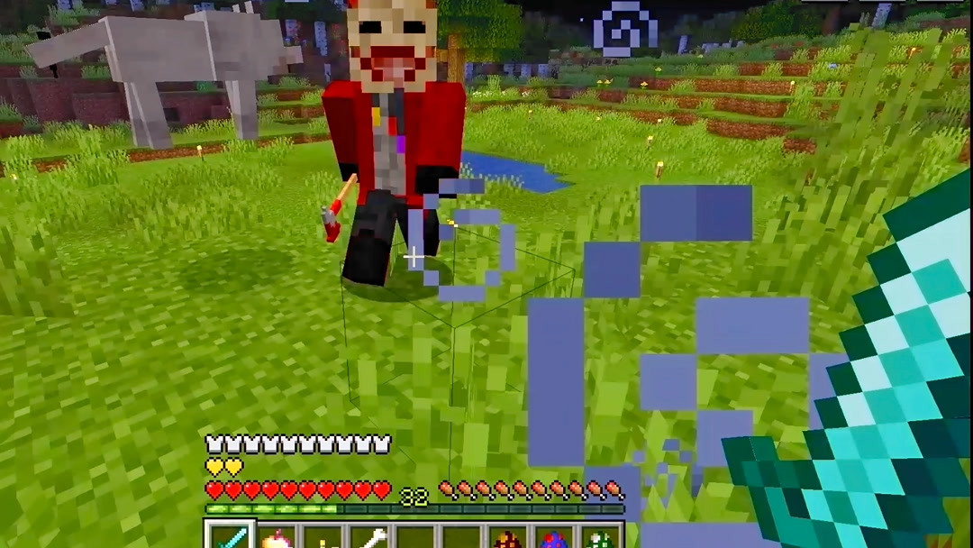 我的世界怪物BOSS模组,晚上一个人挑战它们一群人能行吗