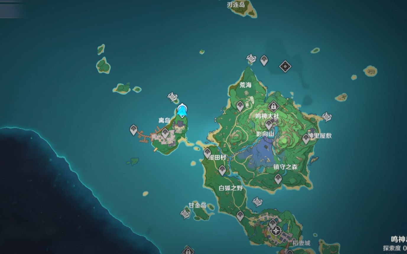 【原神】21级萌新偷渡稻妻全过程