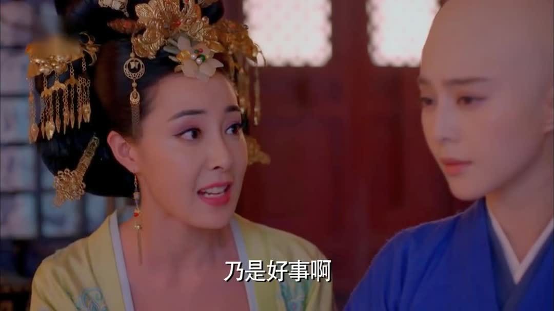 武媚娘正说着话,突然扭到一边呕吐起来,怀孕反应这么大的?
