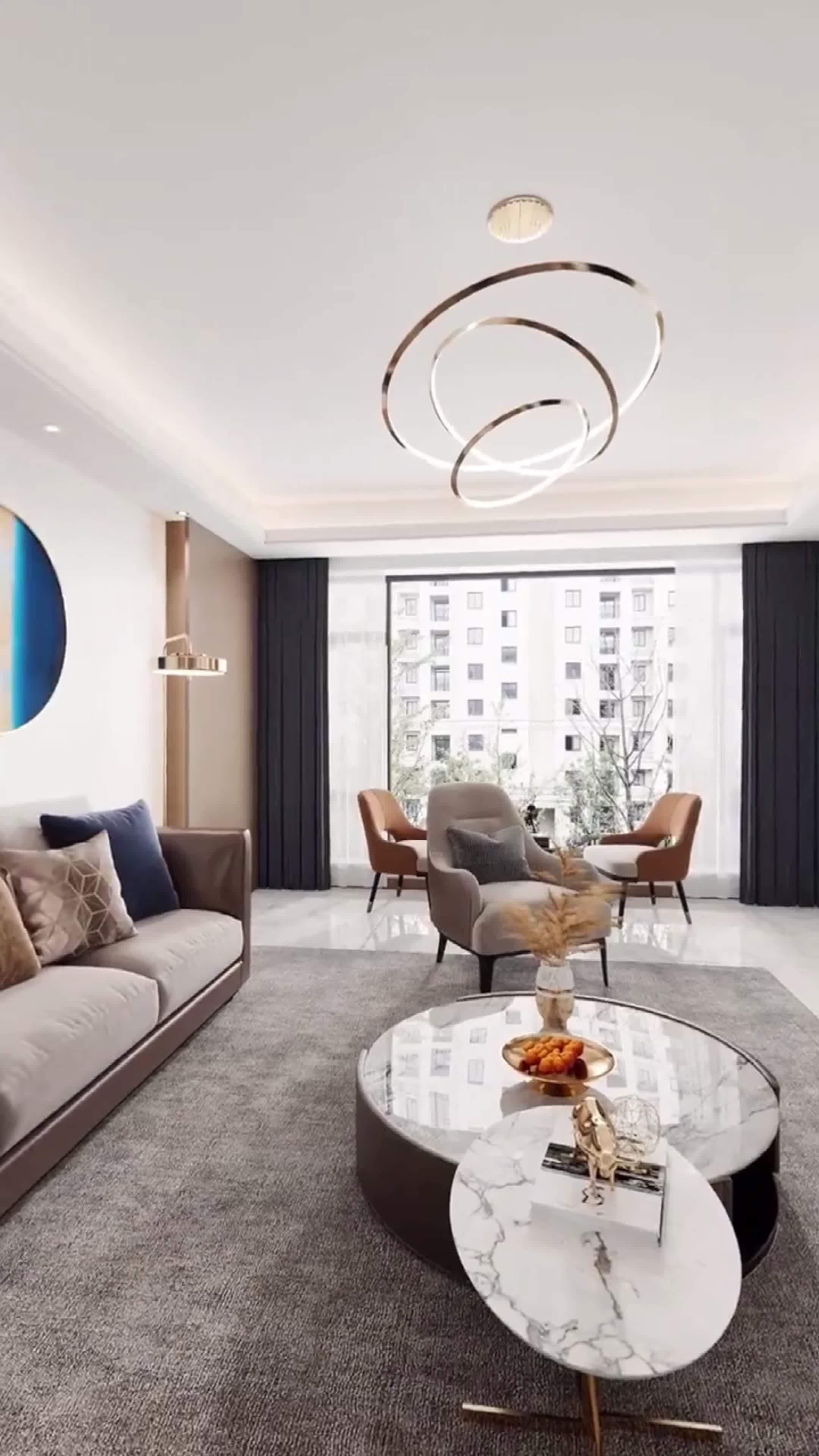 装修实景案例展示 #西安 #西安美墅空间设计(1